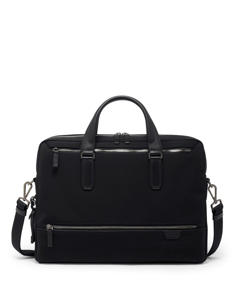 Tumi Harrison Avondale Briefcase Nylon Black | Bagbrokers